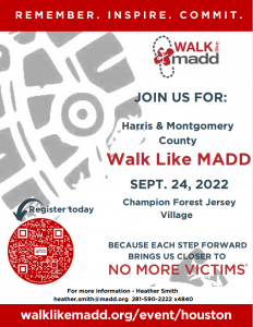 Walk Like MADD 2022 - Constable Alan Rosen
